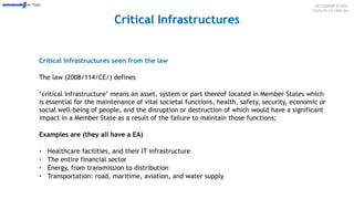 Securing Critical Infrastructures with a cybersecurity digital twin | PPTX