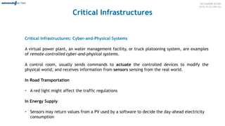 Securing Critical Infrastructures with a cybersecurity digital twin | PPTX