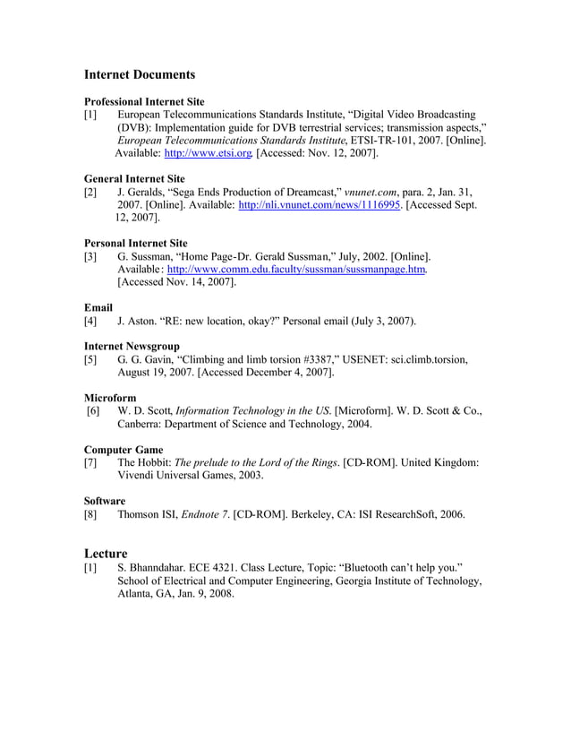 Ieee citation guidelines | PDF