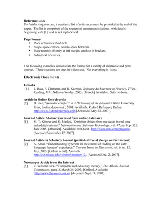 Ieee citation guidelines | PDF