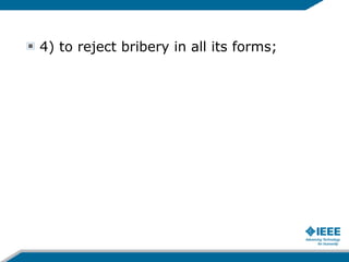 Ieee code of_ethics_ppt | PPT