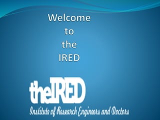 Ieee conference | PPT