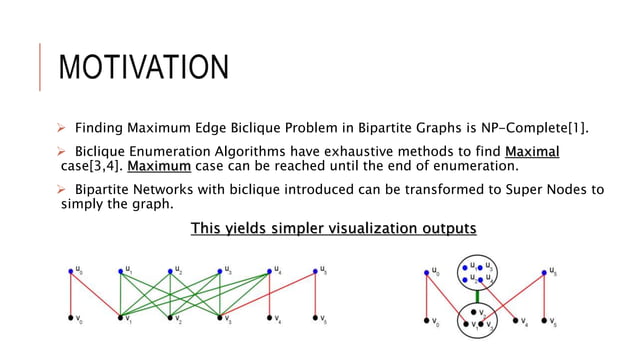 Finding Maximum Edge Biclique in Bipartite Networks by Integer Programming | PPT