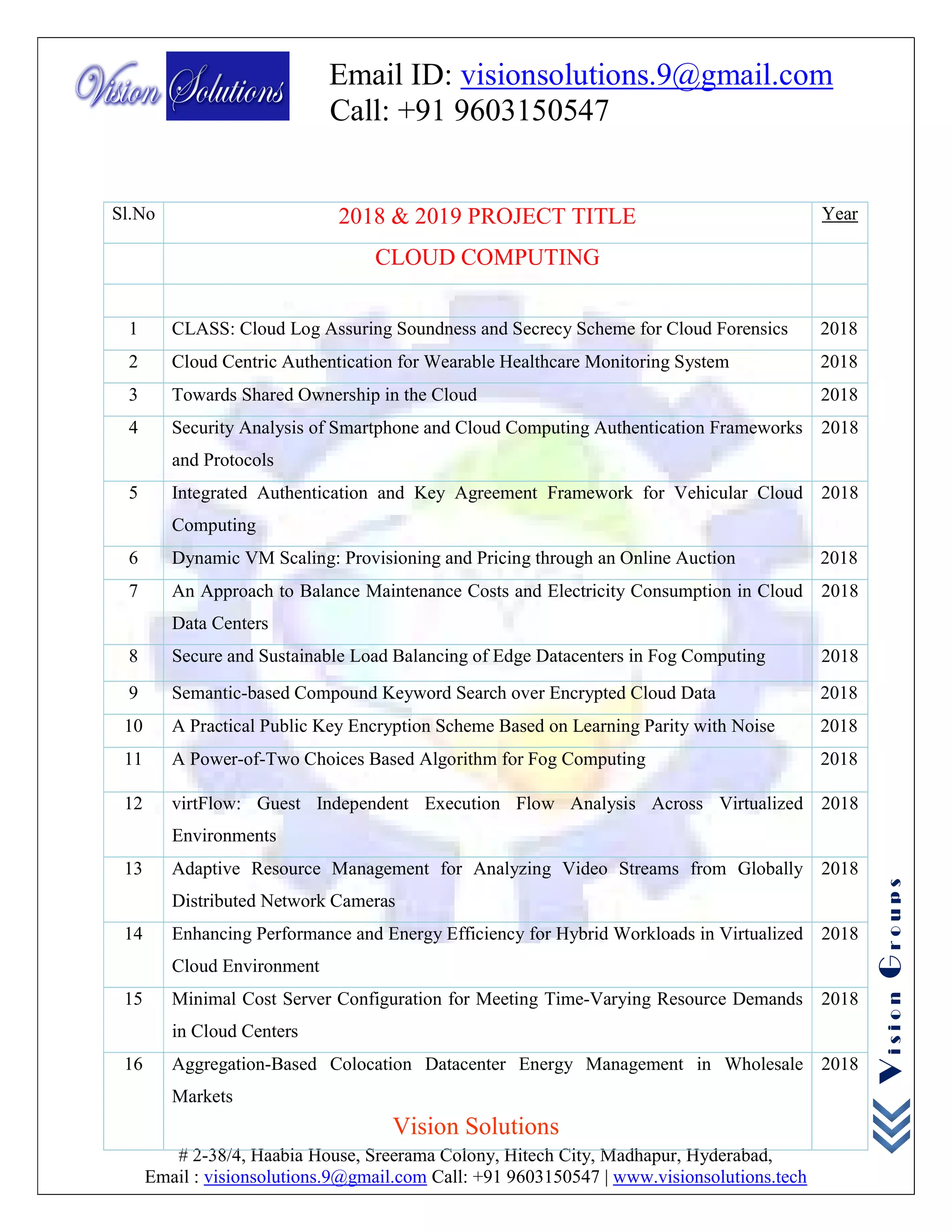 Ieee cse software 2018 project list | PDF