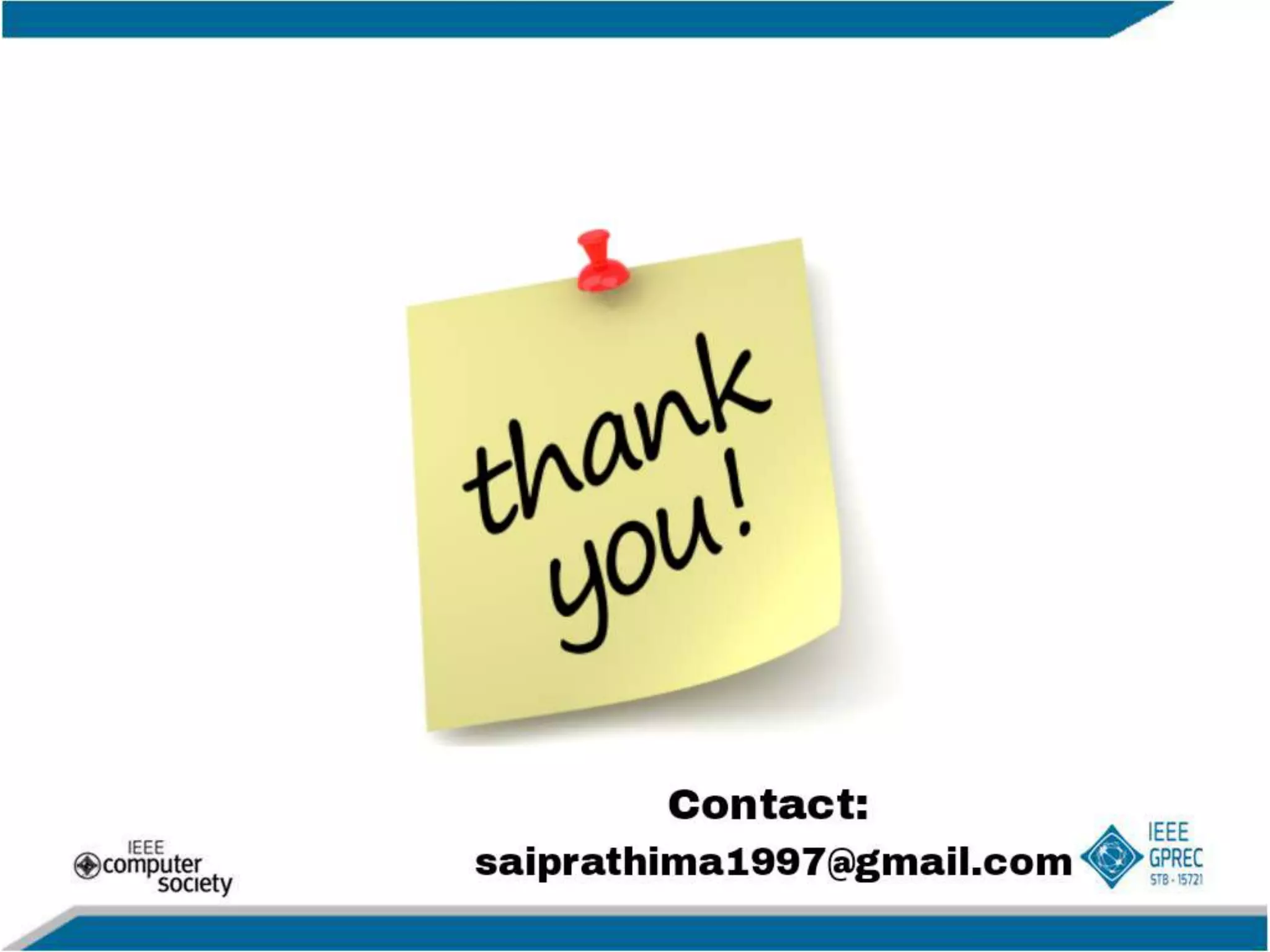 IEEE CS GPREC Chapter | PPTX