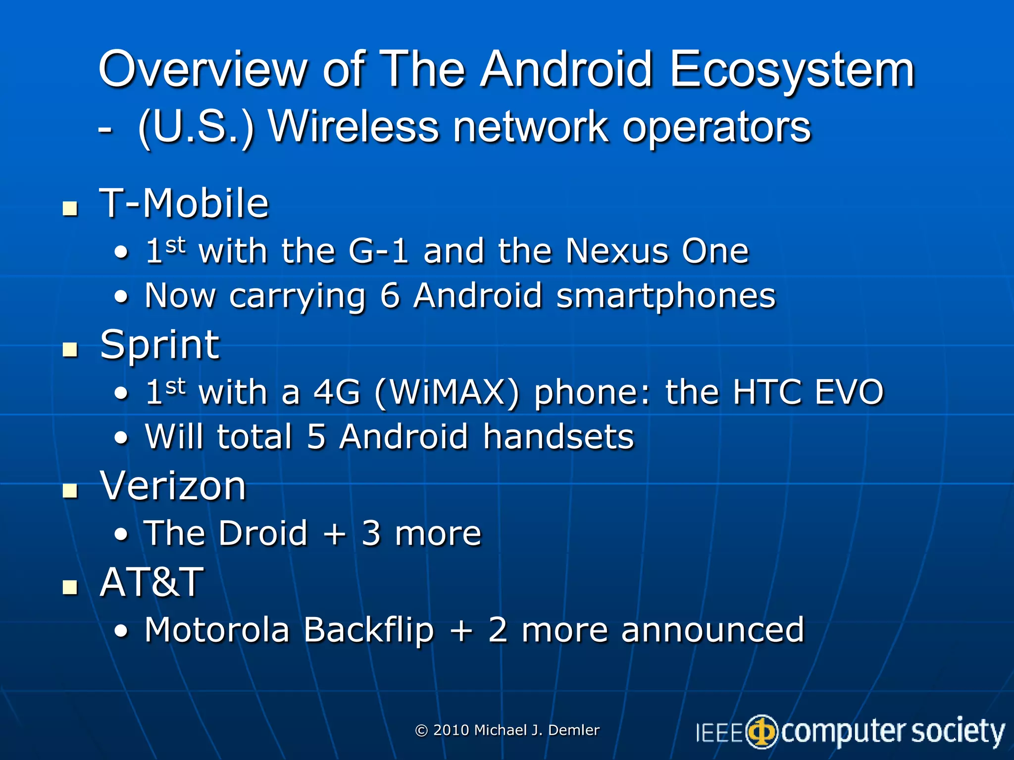 An Overview of The Android Ecosystem | PDF