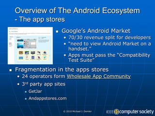 An Overview of The Android Ecosystem | PDF