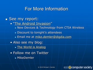 An Overview of The Android Ecosystem | PDF
