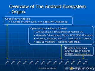 An Overview of The Android Ecosystem | PDF