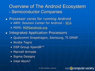 An Overview of The Android Ecosystem | PDF