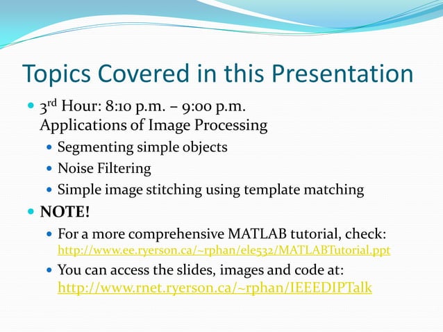 Introduction to Digital Image Processing Using MATLAB | PDF