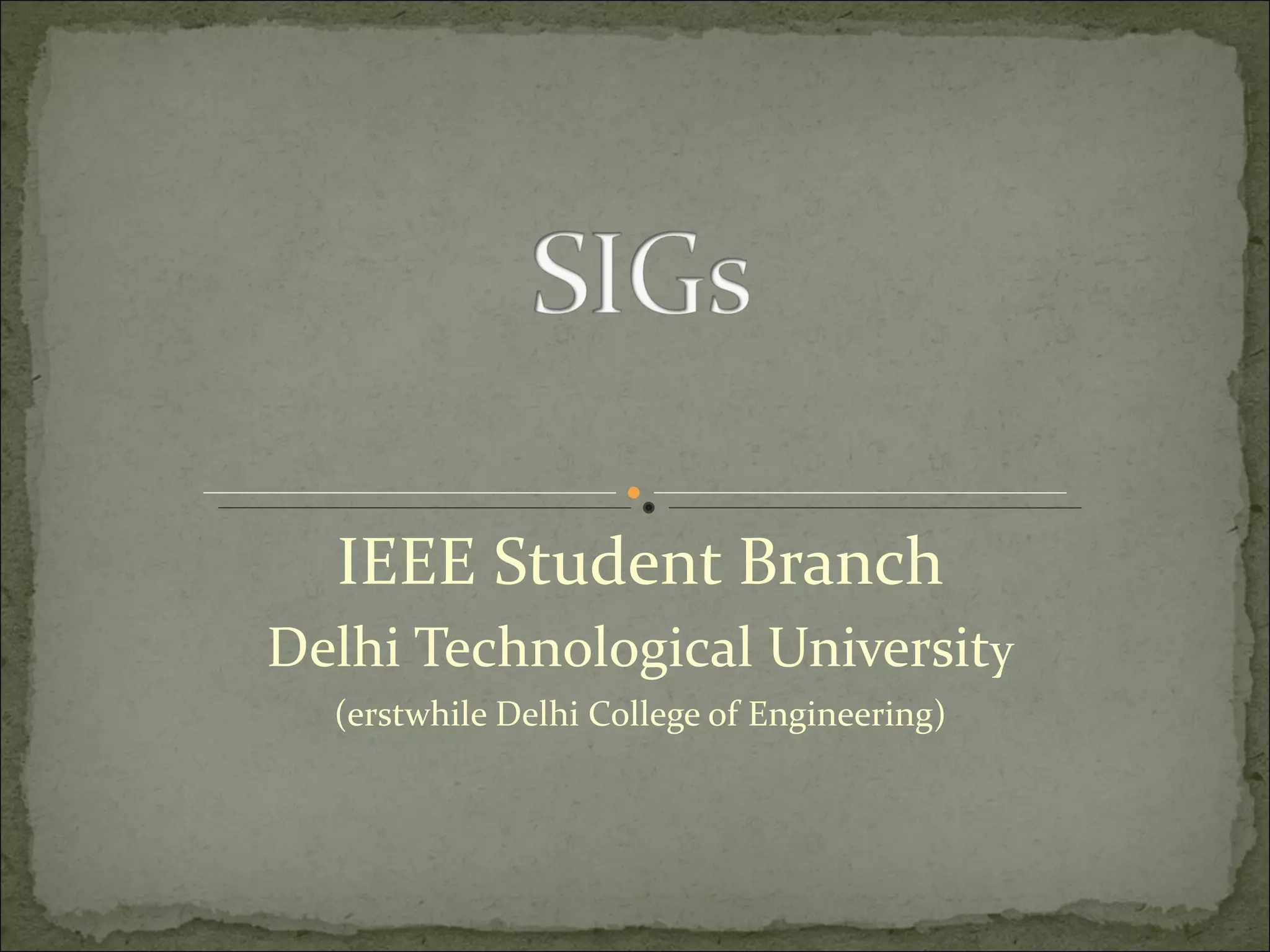 Ieee dtu presentation | PPT