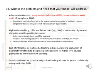 Ieeeecl to engage non stem undergraduates.nextgen2 | PPT