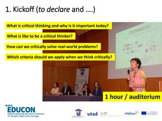 Engaging students, teachers, and professionals with 21st century skills ...