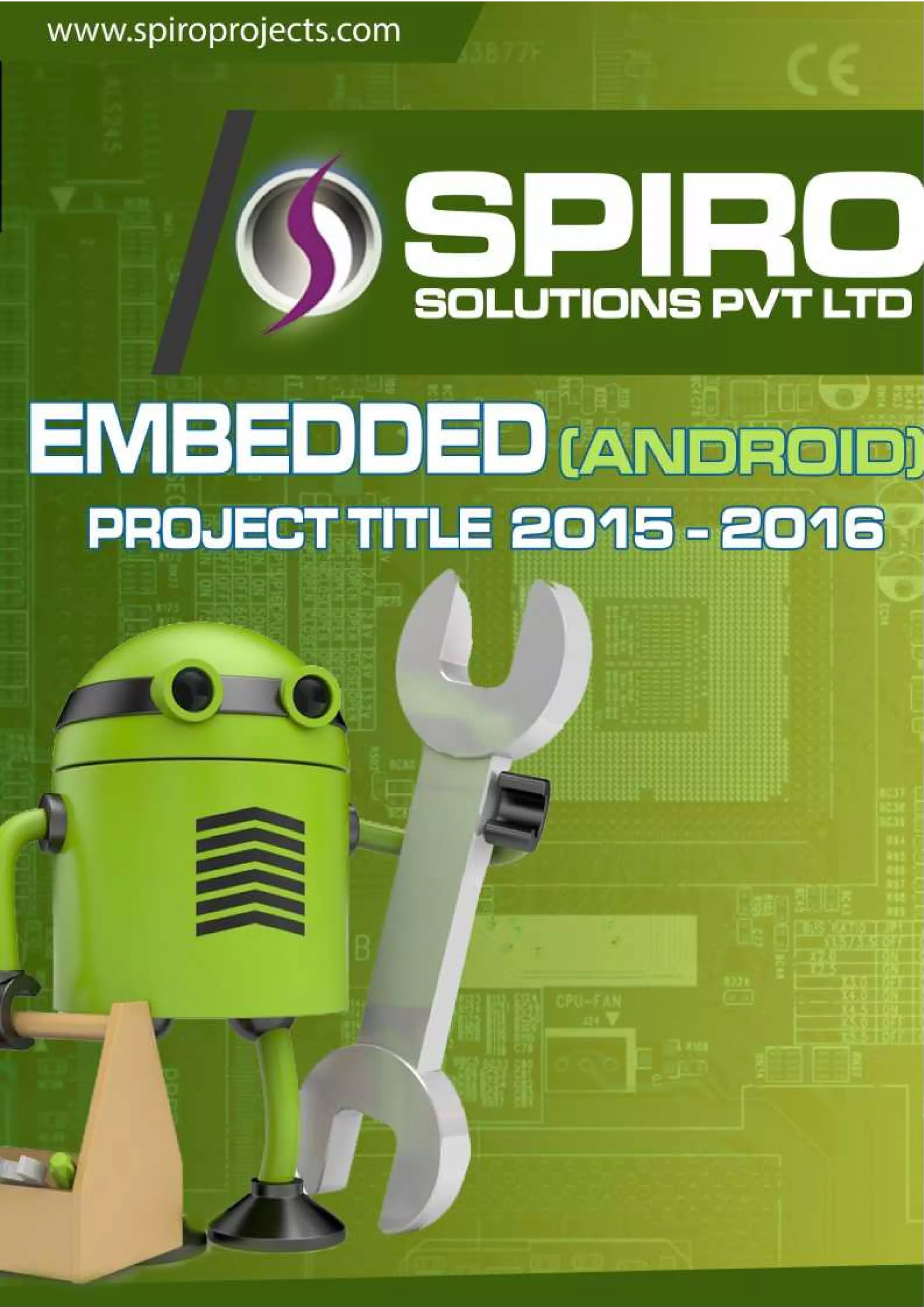 IEEE EMBEDDED ANDROID PROJECT TITLE 2015-16 | PDF