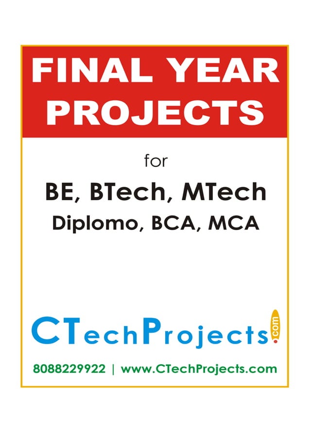 IEEE Final Year Project Titles 2016-17 - Java - Data Mining | PDF