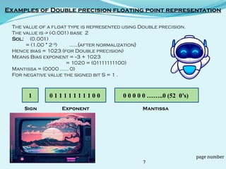 IEEE Floating Point Number with Single and Double Precision(Analog and ...