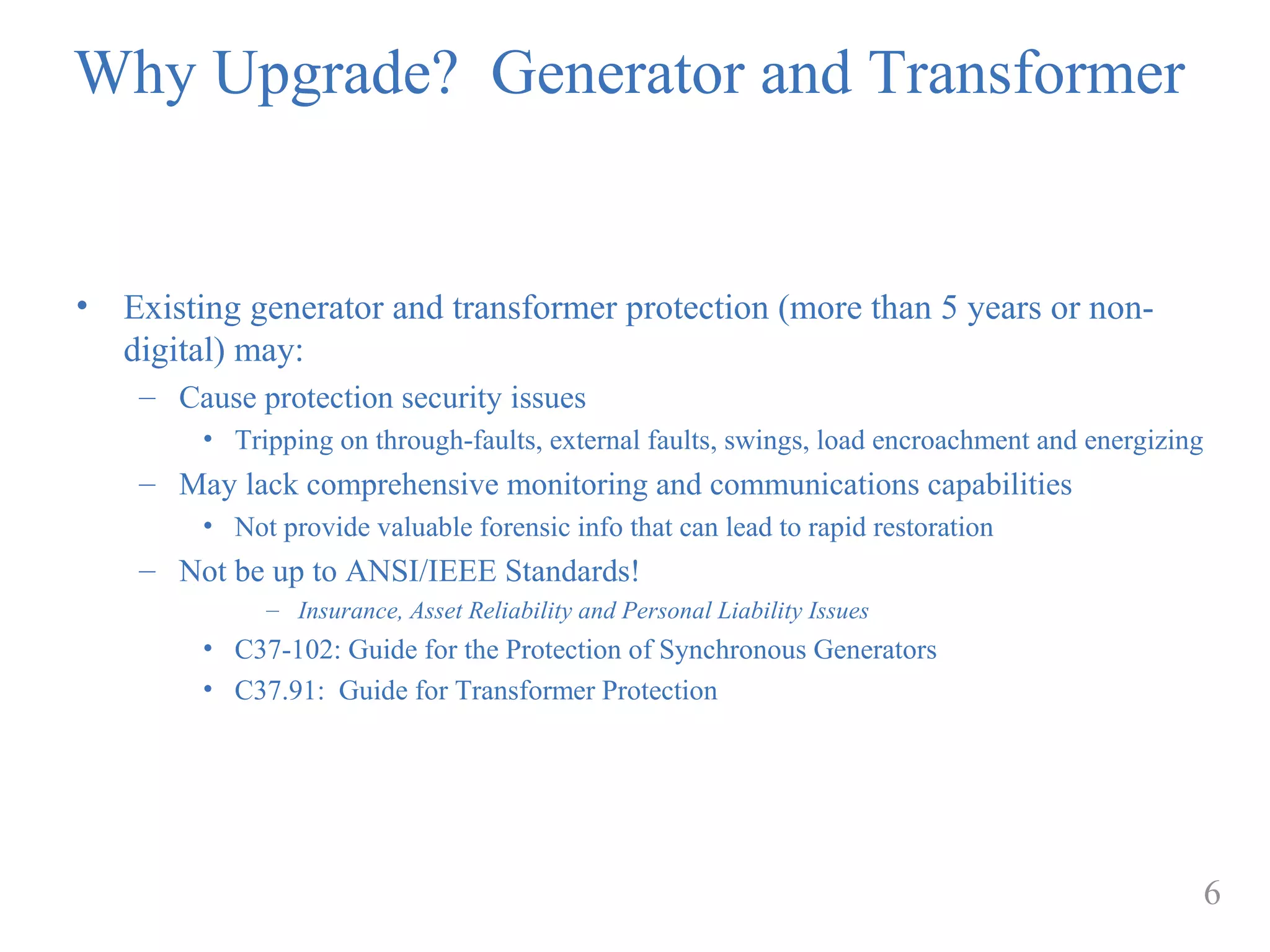 Ieee generator protection | PDF