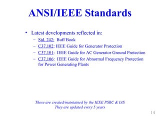 Ieee generator protection | PDF