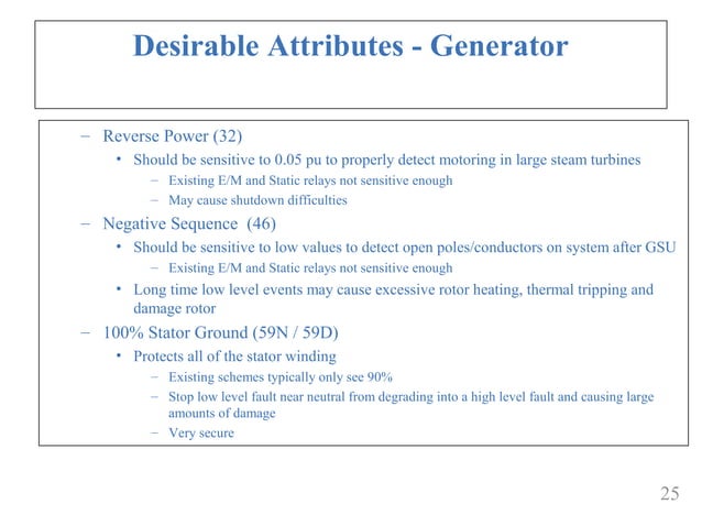 Ieee generator protection | PDF