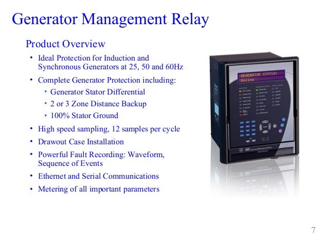 Ieee generator protection