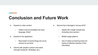 IEEE GHTC 2017: Exploring Mobile Device Literacy in Senegal | PPT