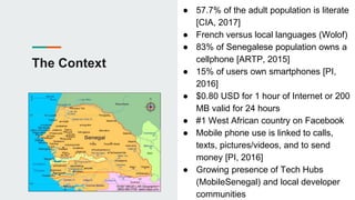 IEEE GHTC 2017: Exploring Mobile Device Literacy in Senegal | PPT