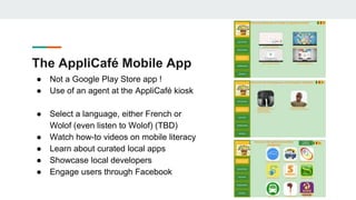 IEEE GHTC 2017: Exploring Mobile Device Literacy in Senegal | PPT