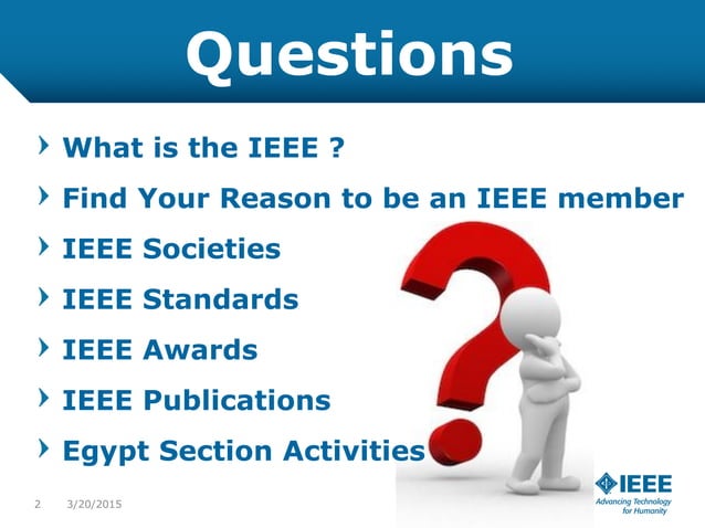 IEEE Student Branch HTI Oct | PPT