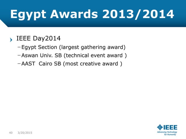 IEEE Student Branch HTI Oct | PPT
