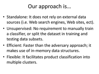 Effective Unsupervised Matching of Product Titles | PPT