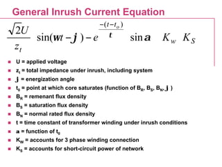 Ieee inrush tutorial | PDF