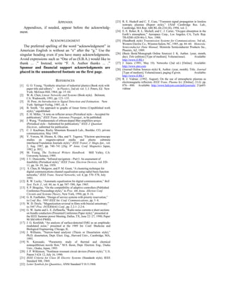 IEEE word template | DOC