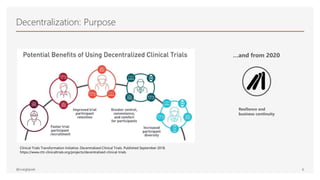 Decentralized Clinical Trials: Collaboration to Accelerate Adoption | PPTX | Healthcare Industry ...