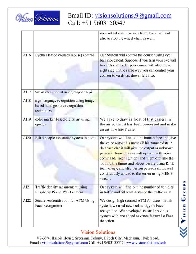 Ieee m.tech embedded 2018 project list | PDF