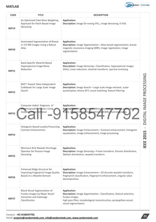 Ieee matlab 2015_16 | PDF