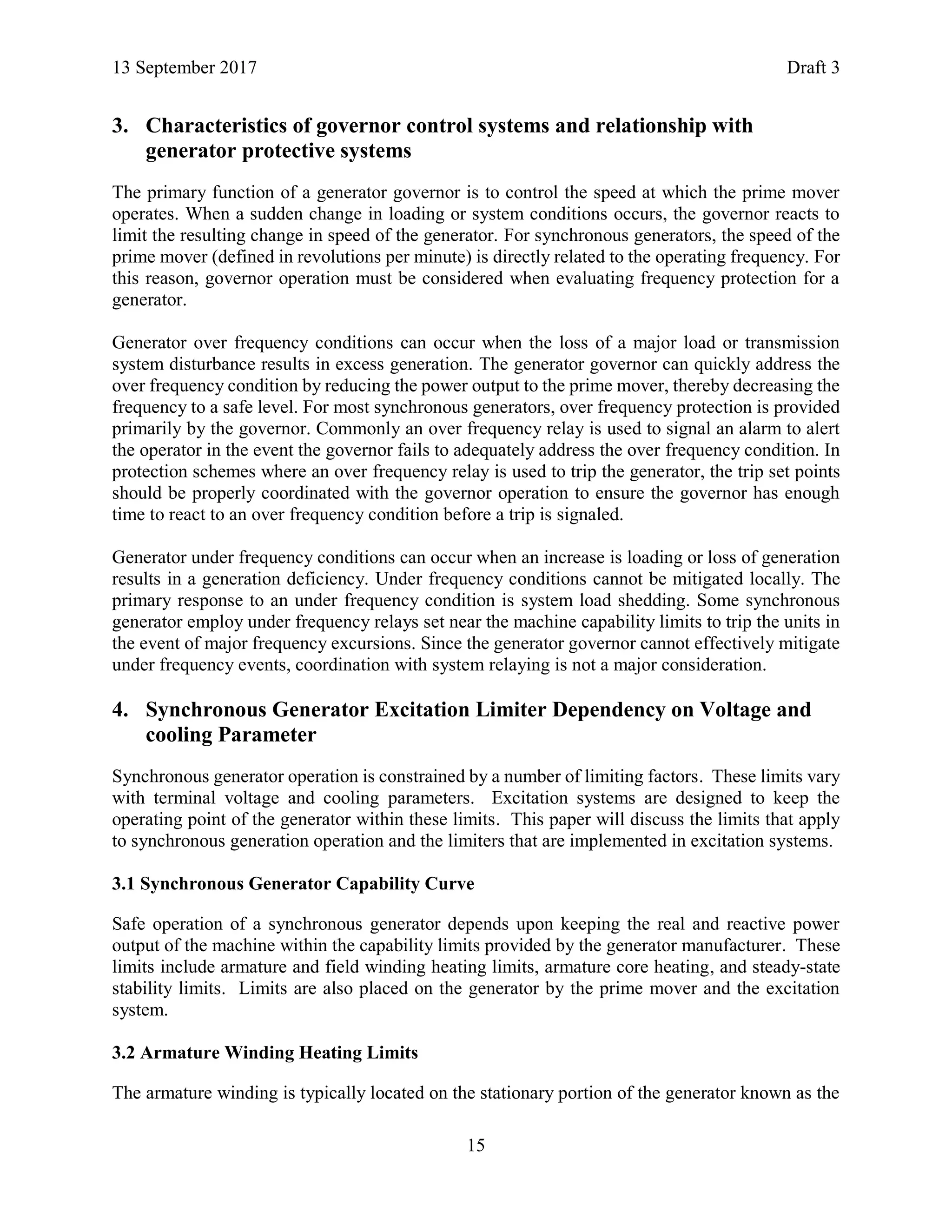 Ieee modeling of generator controls for coordinating generator relays ...