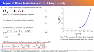 analytical model of gallium oxide heterostructure | PPTX