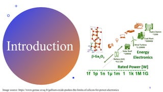 analytical model of gallium oxide heterostructure | PPTX