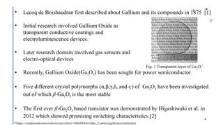 analytical model of gallium oxide heterostructure | PPTX