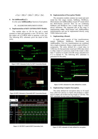 “Optimized AES Algorithm Core Using FeedBack Architecture” | PDF
