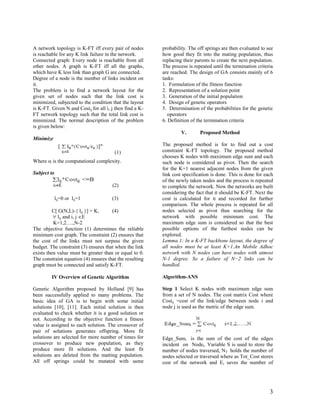 k fault tolerance Mobile Adhoc Network under Cost Constraint | PDF | Internet of Things | Internet