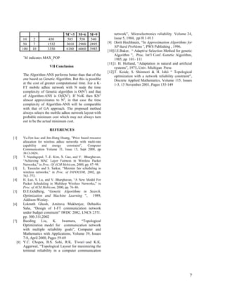 k fault tolerance Mobile Adhoc Network under Cost Constraint | PDF | Internet of Things | Internet