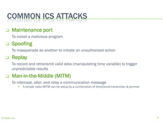Industrial Control Systems Security - A Perspective on Product Design ...