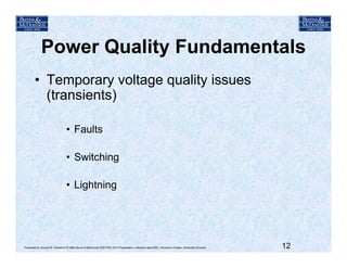 Ieee power quality distribution systems | PDF