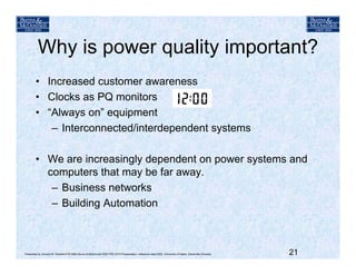 Ieee power quality distribution systems | PDF