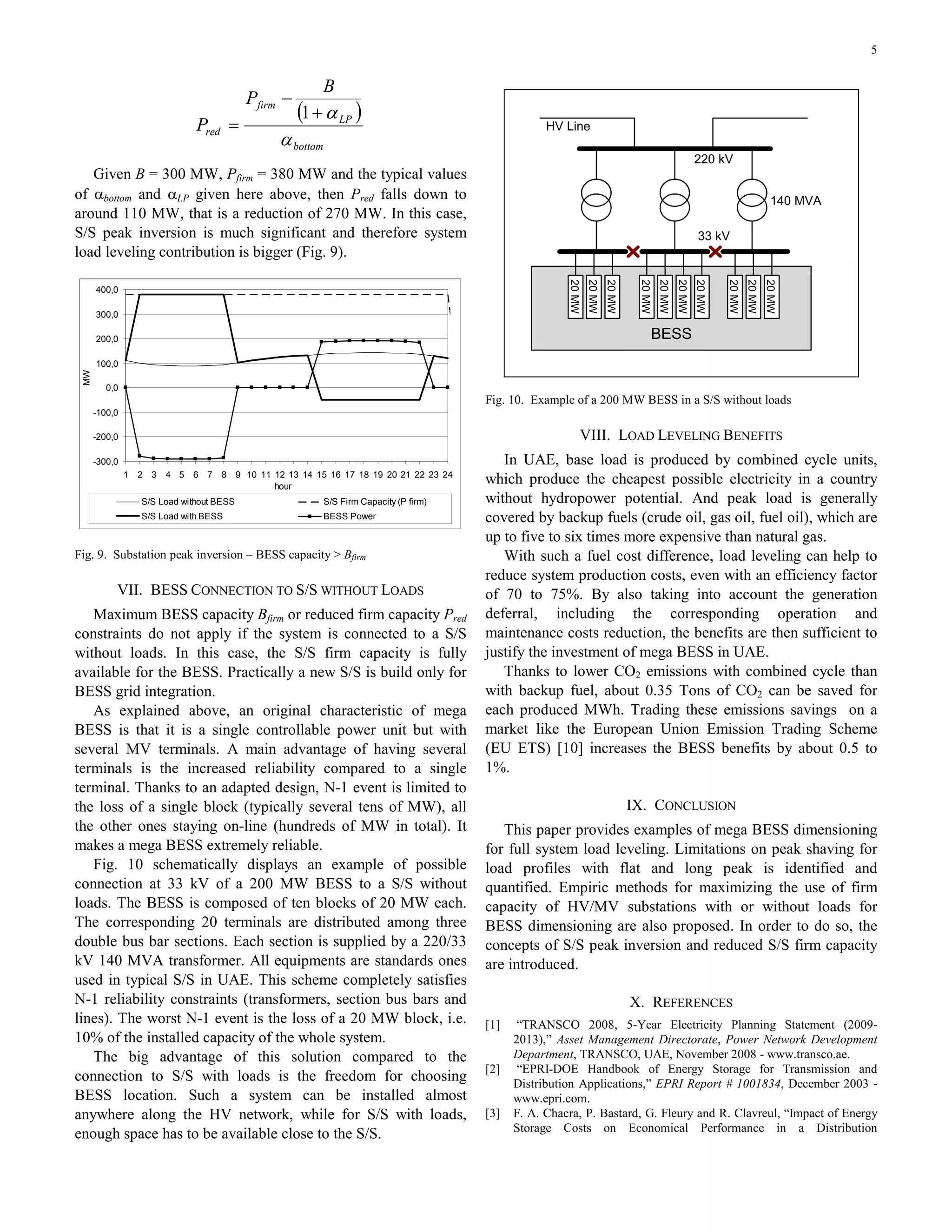 Dimensioning and Grid Integration of Mega Battery Energy Storage System for System Load Leveling ...