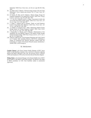 Dimensioning and Grid Integration of Mega Battery Energy Storage System ...