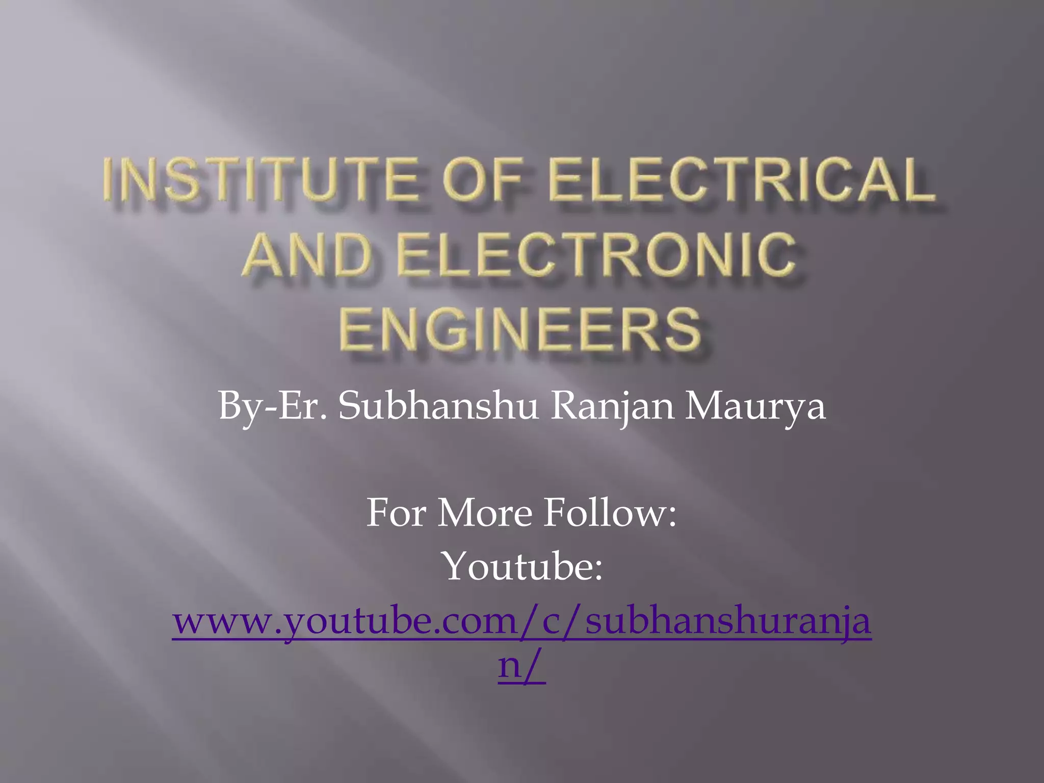 Ieee presentation | PPTX