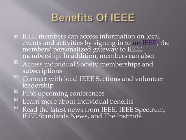 Ieee presentation | PPTX